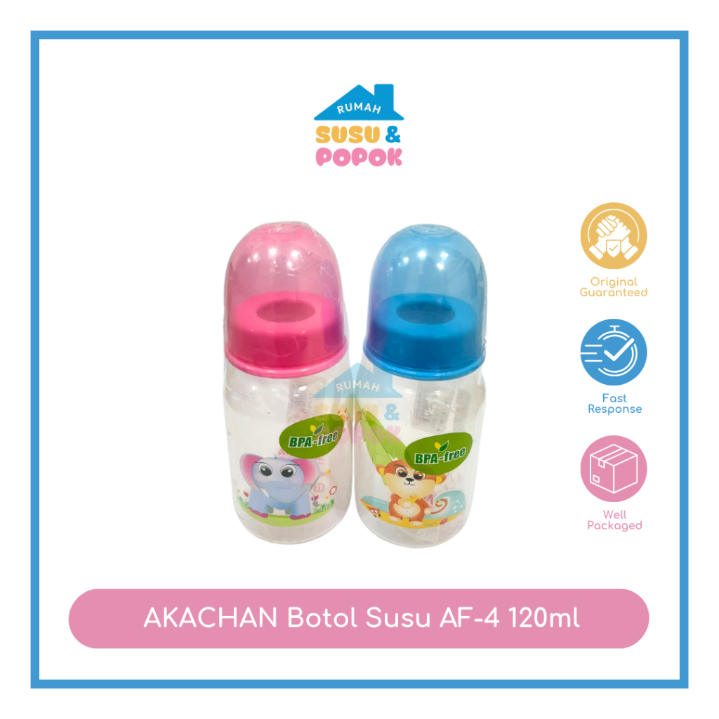 Jual AKACHAN Botol Susu AF-4 125ml | Shopee Indonesia