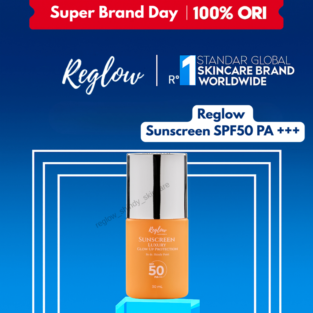 Jual Sunscreen Reglow x Lacoco Daily UV Counter SPF 50 PA+++ Original ...