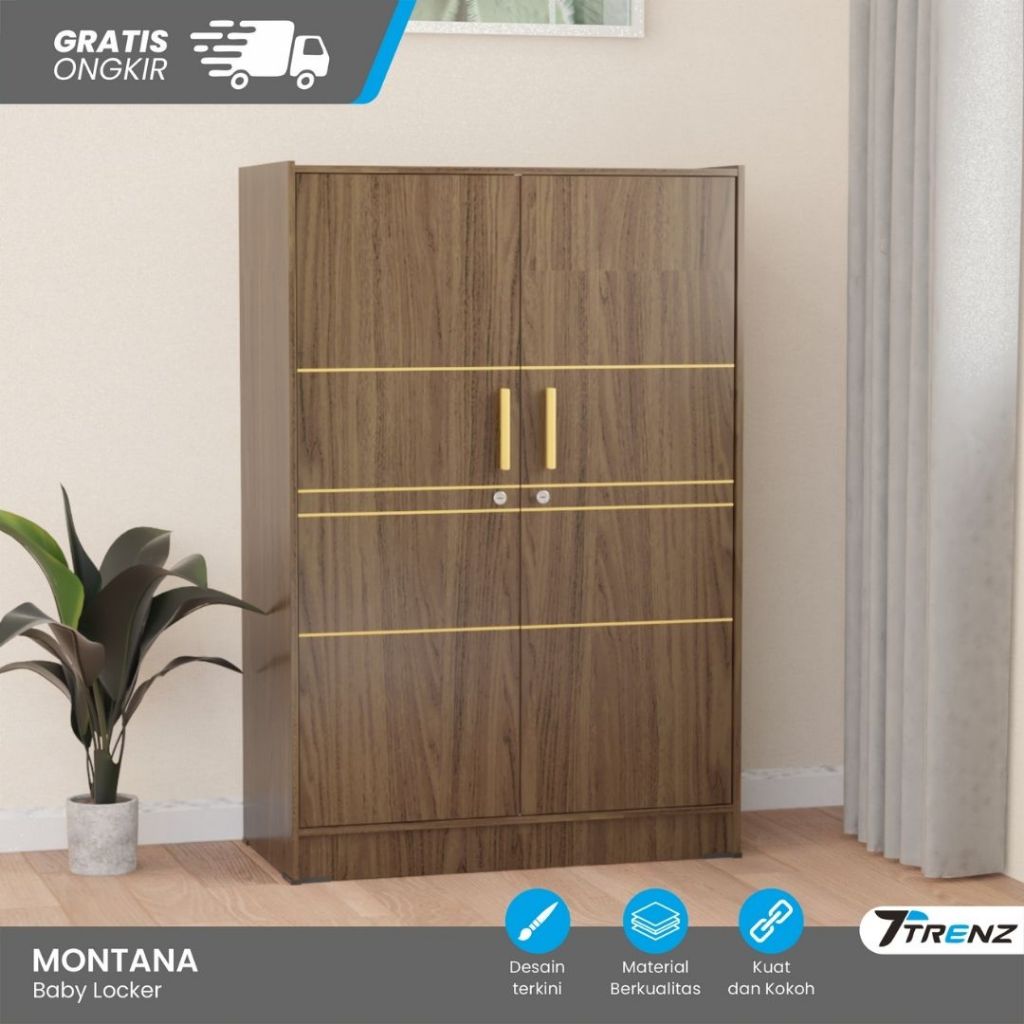 Jual Trenz Furniture - Baby Locker Series Montana Lemari Pakaian 2 ...