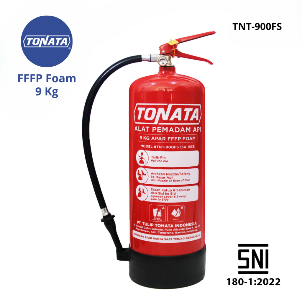 Jual Alat Pemadam Api Tonata SNI / APAR FFFP Foam 9 kg | Shopee Indonesia