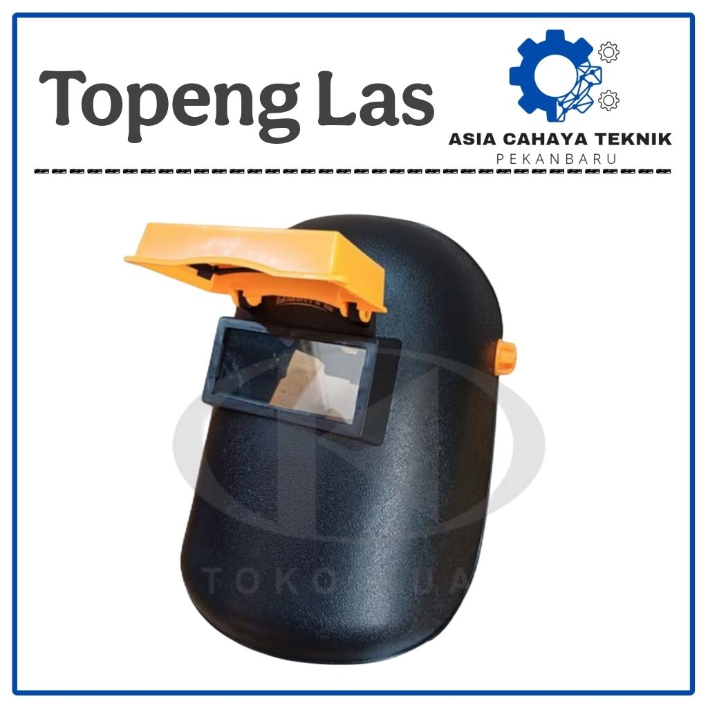 Jual Topeng Las / Kedok Las GOSAVE Face Shield Welding Topi Helmet ...