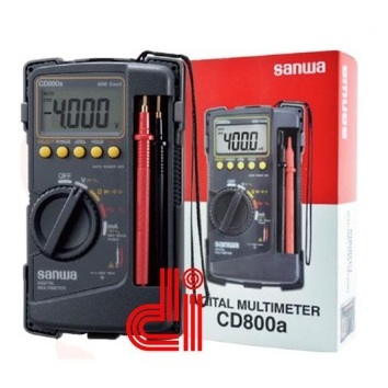 Jual Sanwa CD800A Digital Multimeter CD-800A MultiMeter Tester | Shopee ...