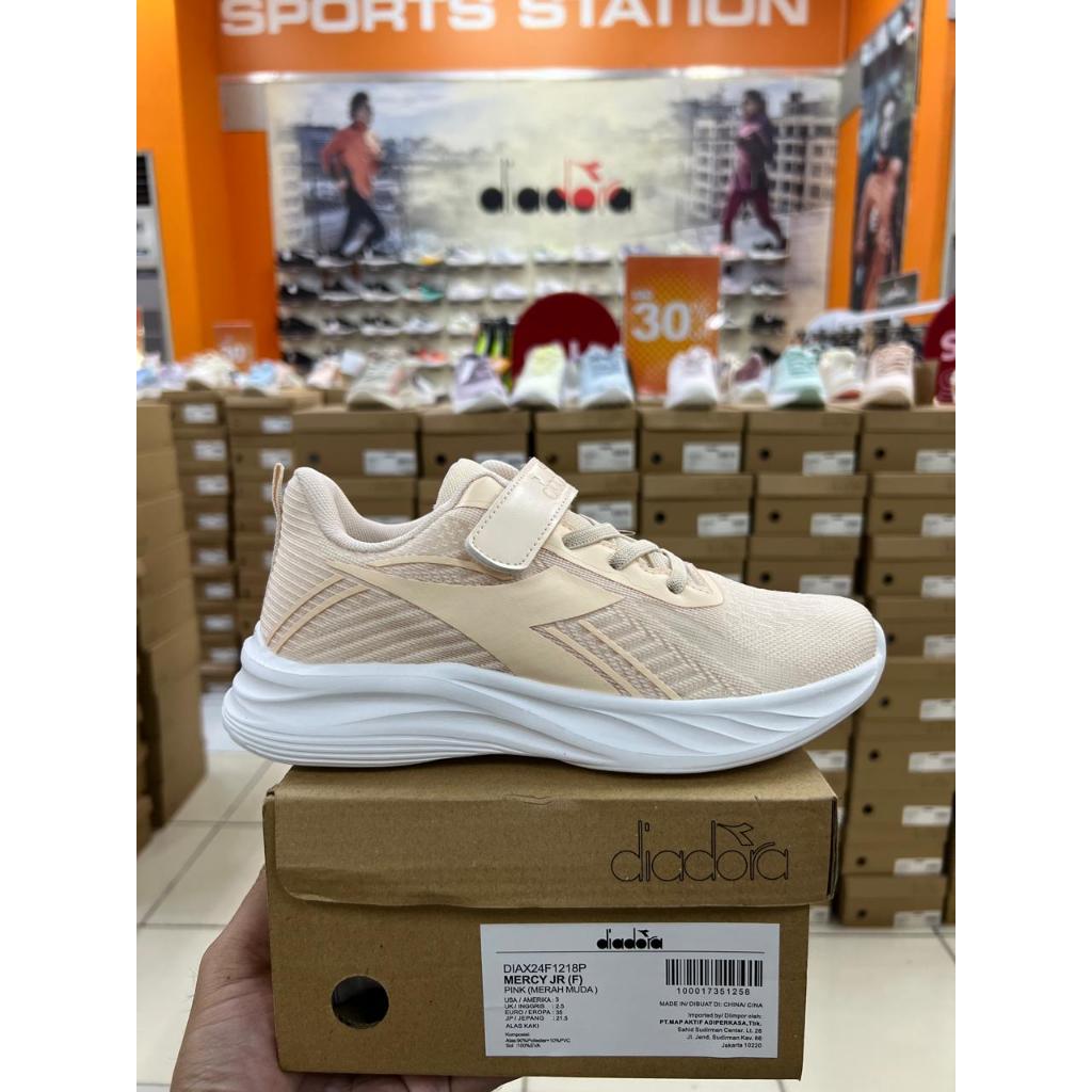 Jual Diadora Mercy Jr Pink Kids Shoes Original | Shopee Indonesia
