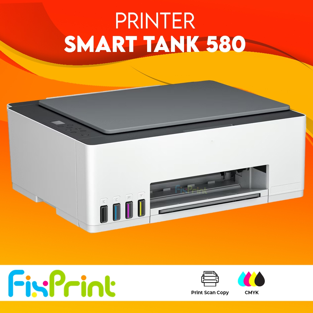 Jual Printer Smart Tank 580 Print Scan Copy AIO Wireless SmartTank 520 ...