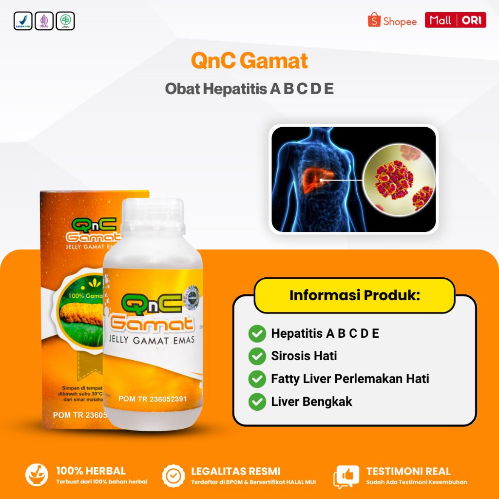 Jual Obat Hepatitis Fatty Liver Perlemakan Hati Sirosis Hati Liver ...