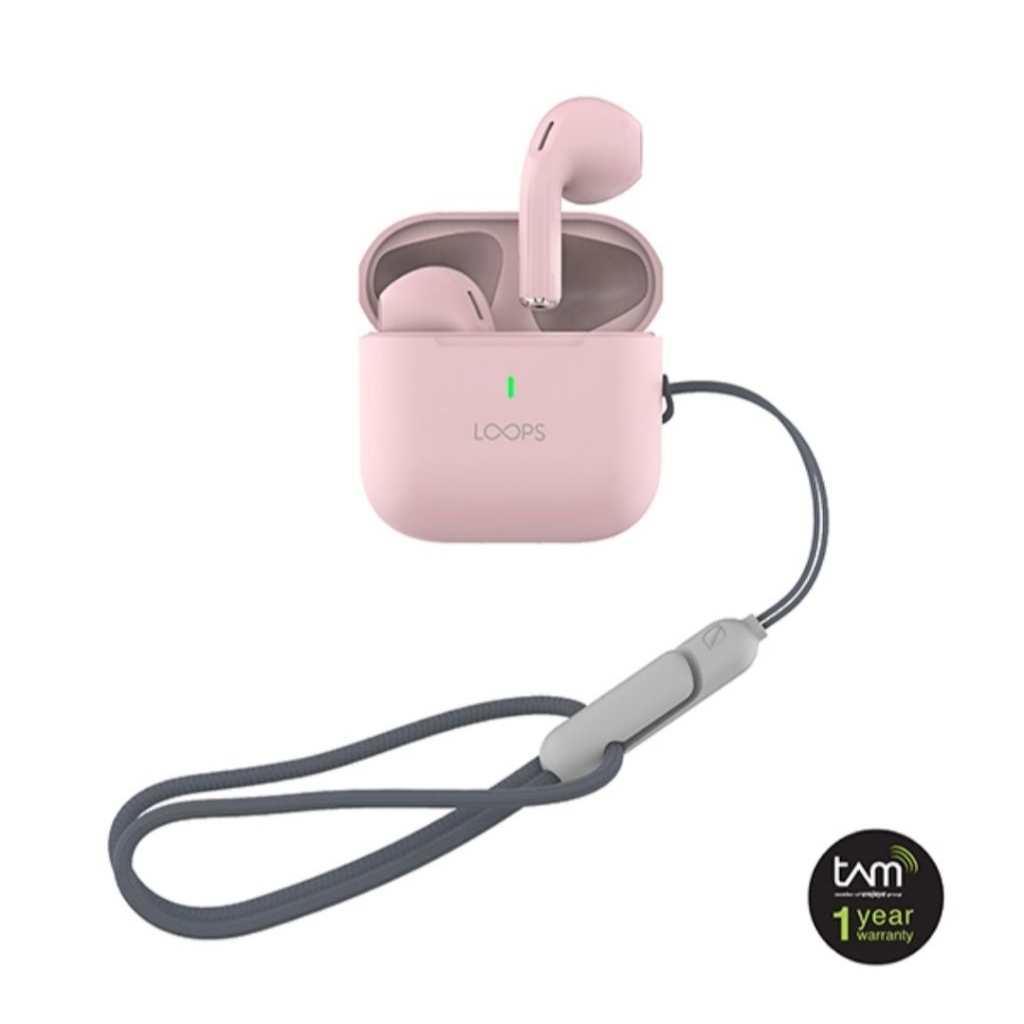 Jual LOOPS TWS True Wireless Bluetooth Earphonen Pop X26 - USB Tipe C ...