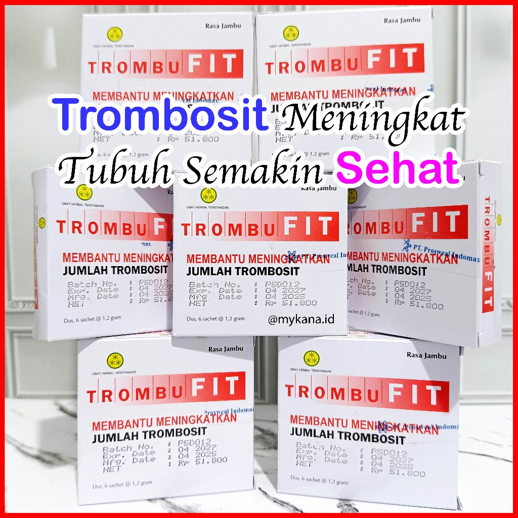 Jual TROMBUFIT 1 Sachet Suplemen Herbal Tingkatkan Trombosit Terapi ...
