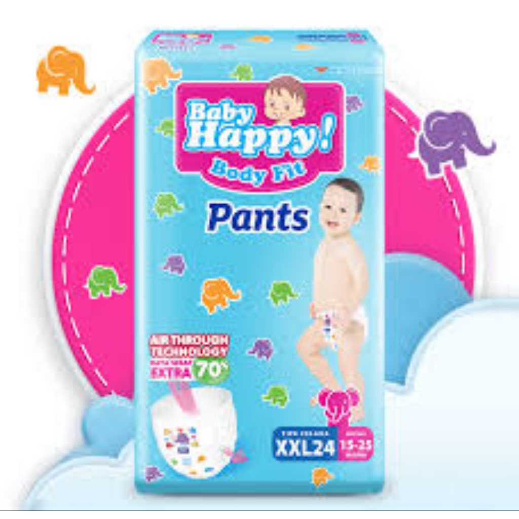 Jual PAMPERS BABY HAPPY PANTS S/M/L/XL/XXL | Shopee Indonesia