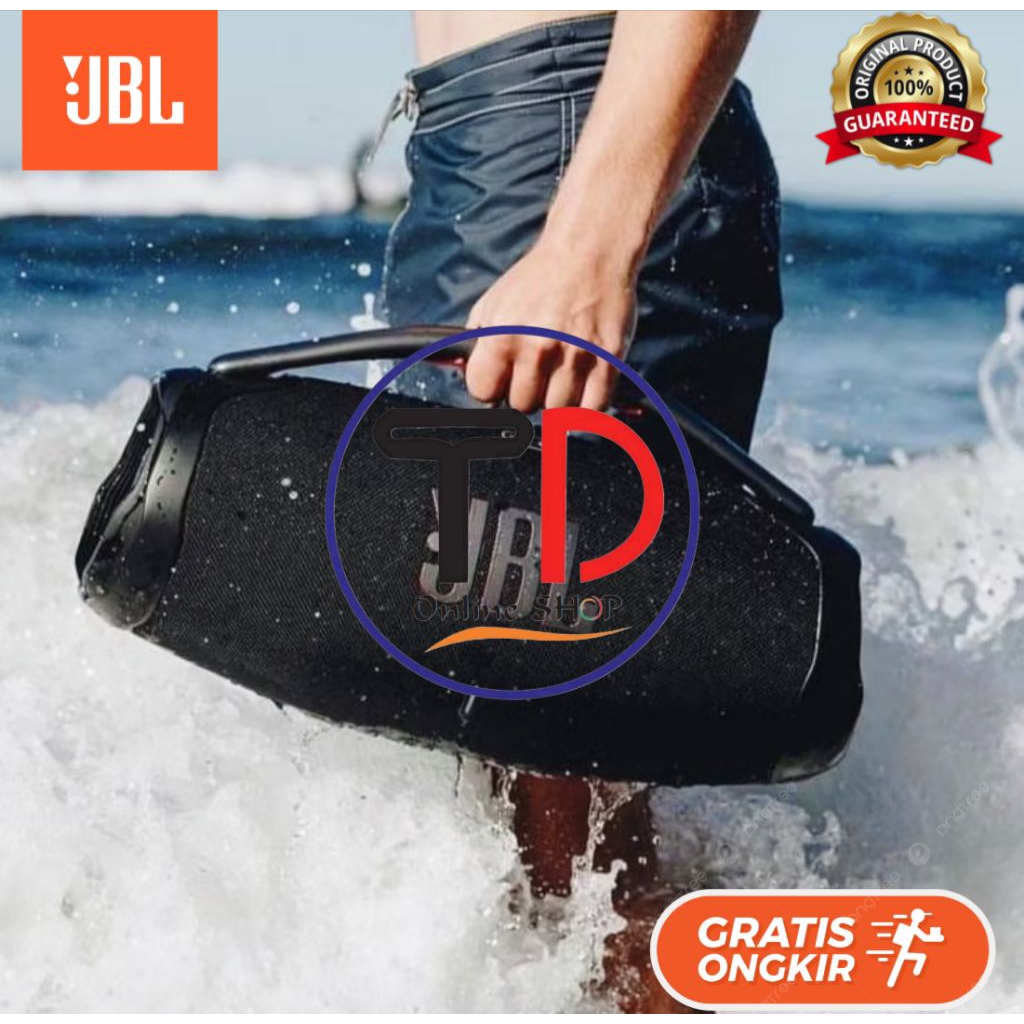 Jual Speaker bluetooth jbl Boombox Jumbo 34inc Portable Bluetooth Mega ...