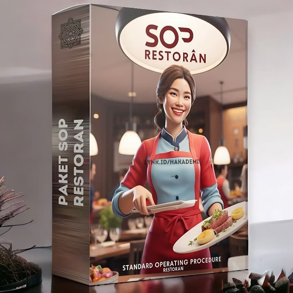 Jual PAKET SOP RESTORAN - Standar Operasional Prosedur Usaha Restaurant ...