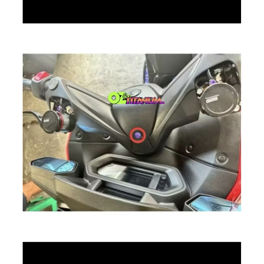 Jual baut cover stang nmax titanium | Shopee Indonesia