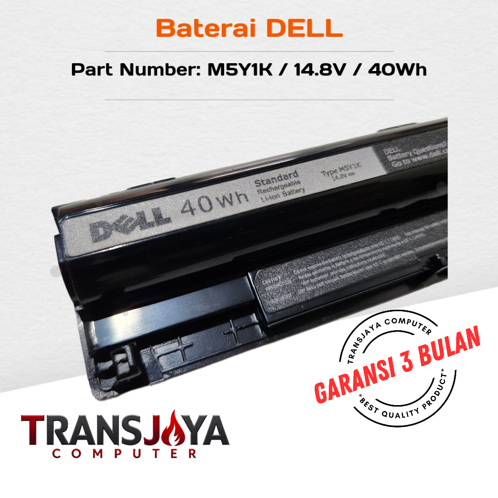 Jual Baterai Battery Laptop Notebook Dell Inspiron 15-3000 3551 3552 ...