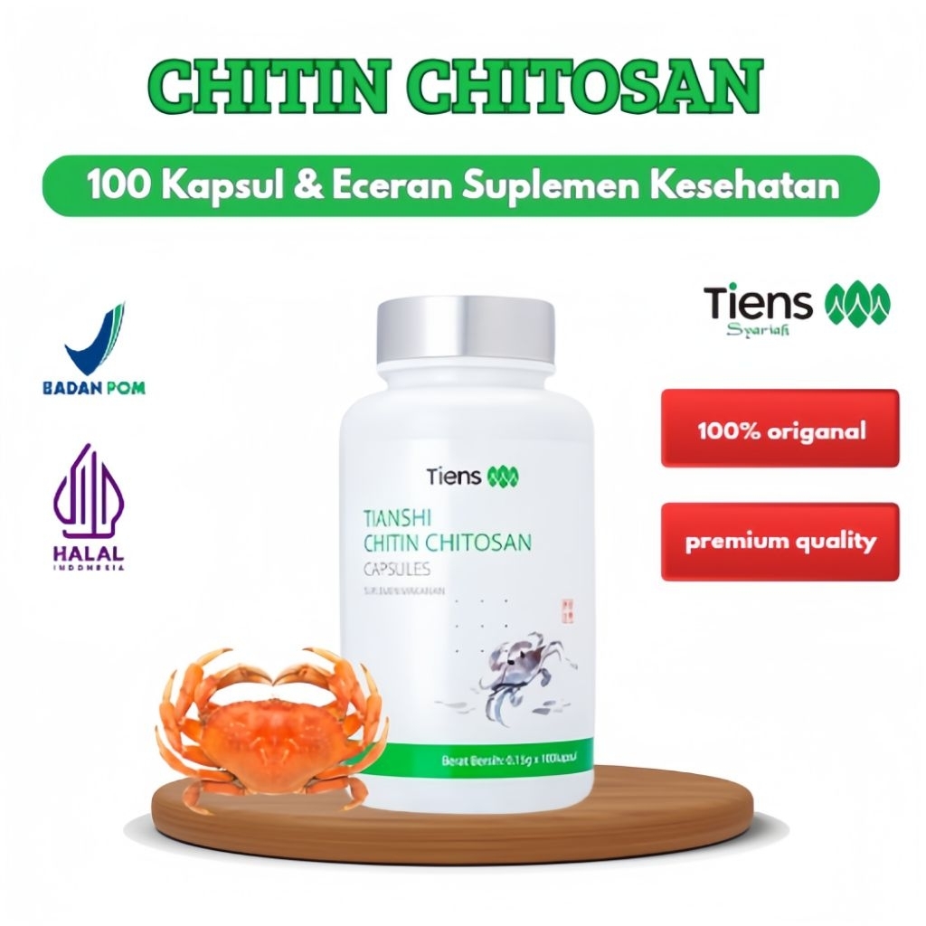 Jual OBAT CHINA GERD ANXIETY TIENS CHITIN CHITOSAN | Untuk kesehatan ...