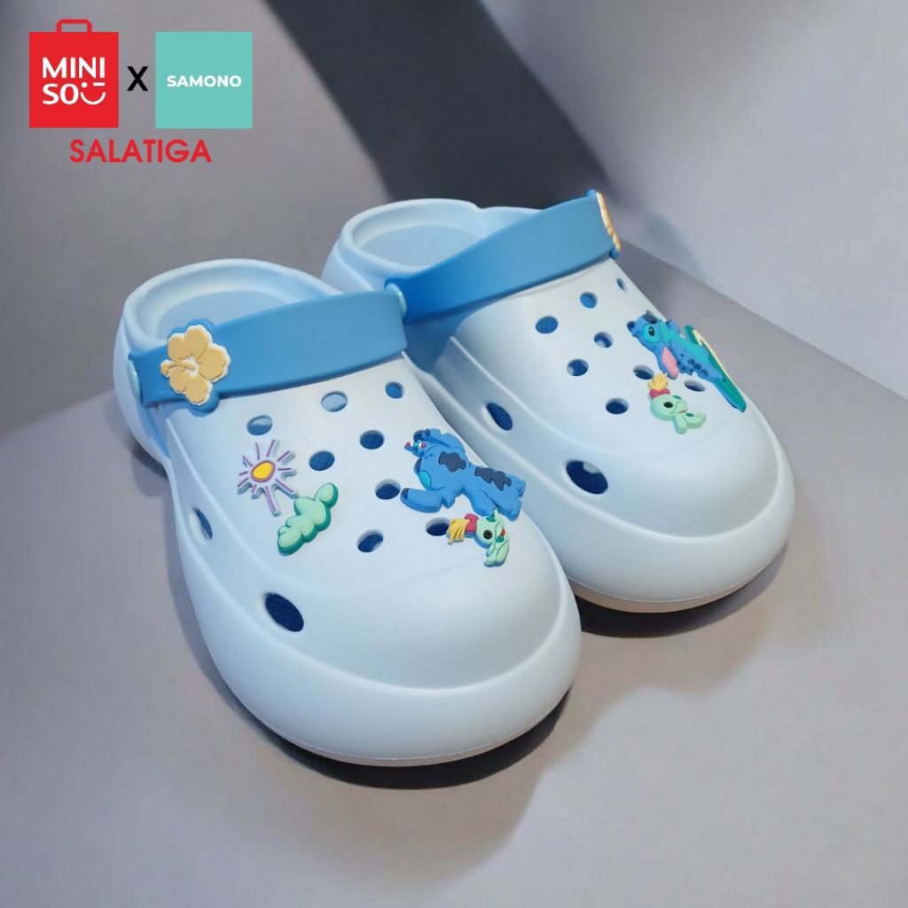 Jual Miniso Disney Lilo & Stitch Collection Clogs ( Stitch ) | Shopee ...