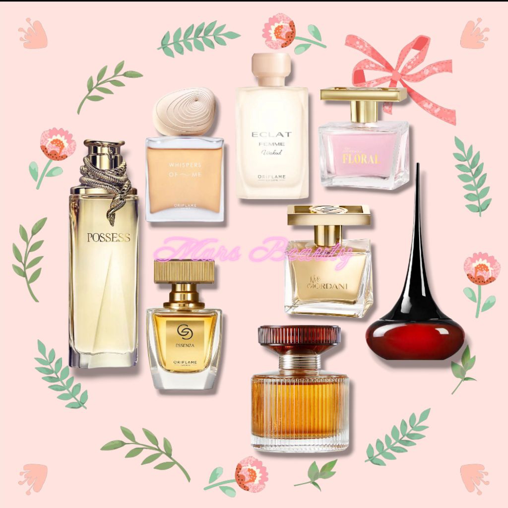 Jual Amber Elixir Eau de Parfum / Miss Giordani Floral edp / Eclat Femme Weekend Eau de Toilette ...
