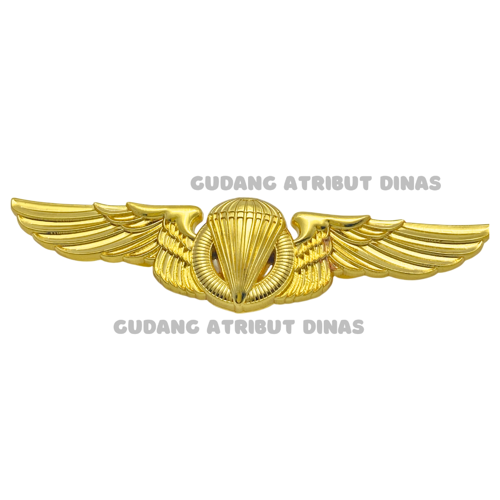Jual BREVET PARA DASAR TNI AU LUXURY / PIN TNI AU / ATRIBUT TNI / GAD ...
