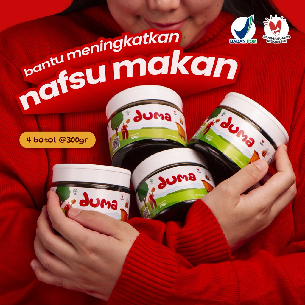 Jual DUMA 4 Botol - Madu Penambah Nafsu Makan / Menambah Berat Badan ...