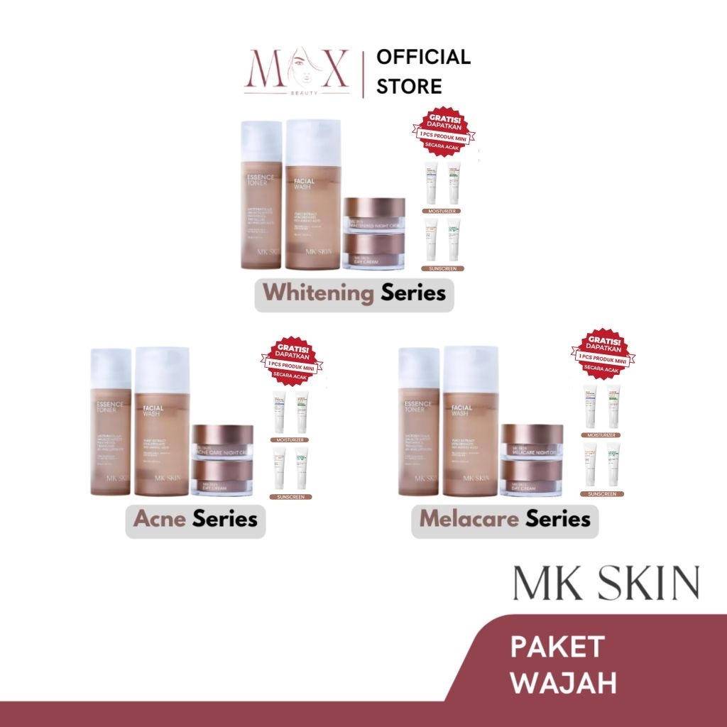 Jual MK SKIN - Mkskin Paket Wajah Skincare | Shopee Indonesia