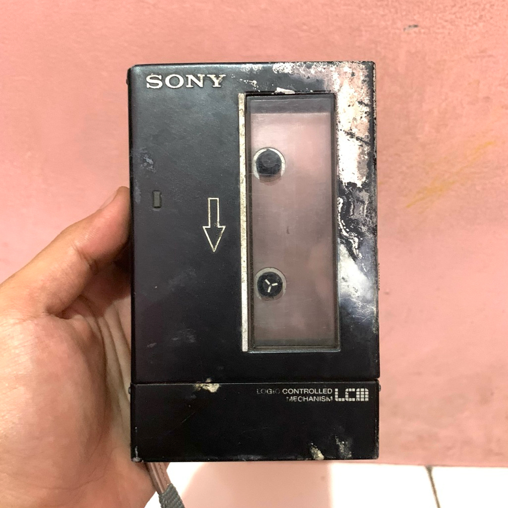 Jual JUNK / OFF Sony Cassette-Corder TCM-7 (Portable Cassette Player ...
