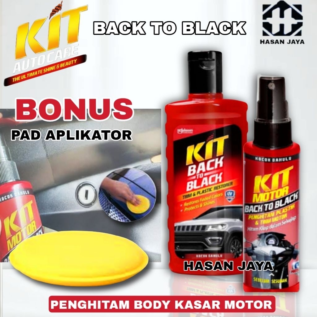 Jual KIT Back to Black Penghitam Body Kasar Motor Kusam Restorasi Warna ...