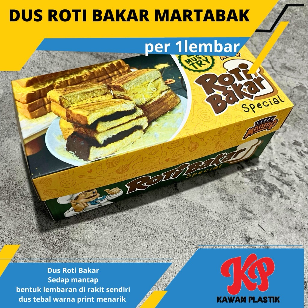 Jual DUS ROTI BAKAR | BOX ROTI BAKAR SEDAP MANTAP | HANSEL | KEMASAN ...