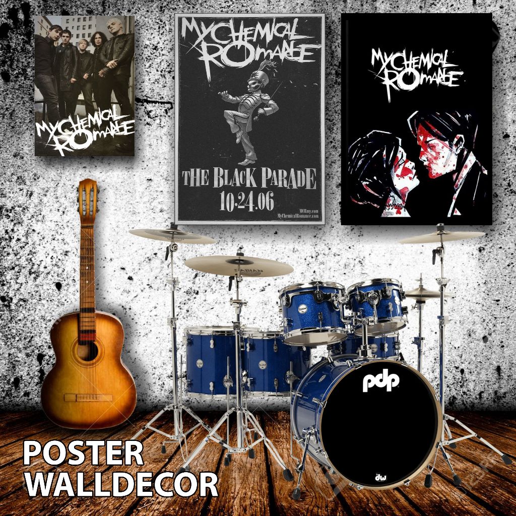 Jual Poster Kayu My Chemical Romance Dekorasi Pajangan Dinding Rumah ...