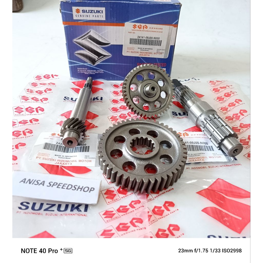 Jual Gear gigi rasio nex, suzuki nex 1,nex 2, nex 110 karbu, nex 110 fi ...