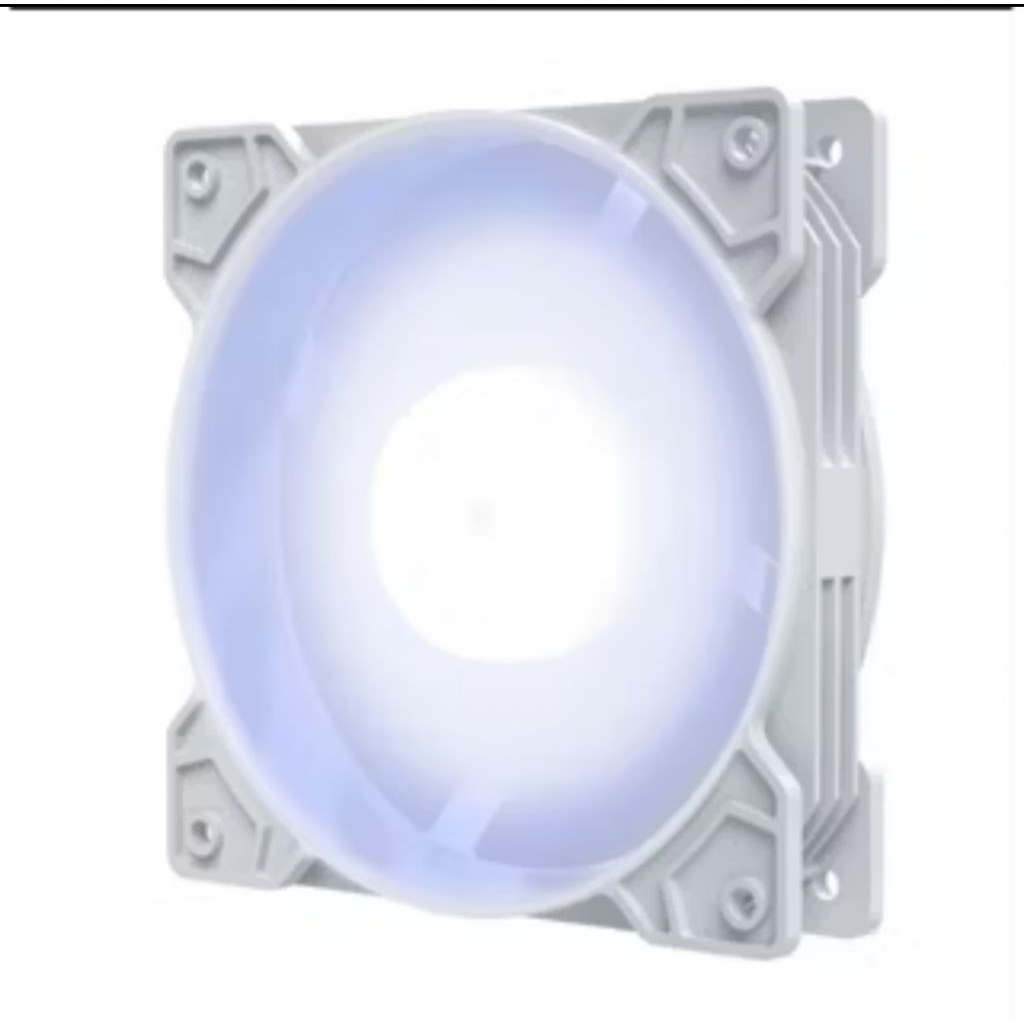 Jual FAN RGB 12 CM / FAN CHASING RGB / FAN CASING 12CM Silent Fan Putih ...