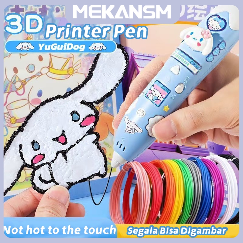 Jual MEKANSM 3D Printer Arts Pen Making Doodle Arts/3D Stereoscopic ...