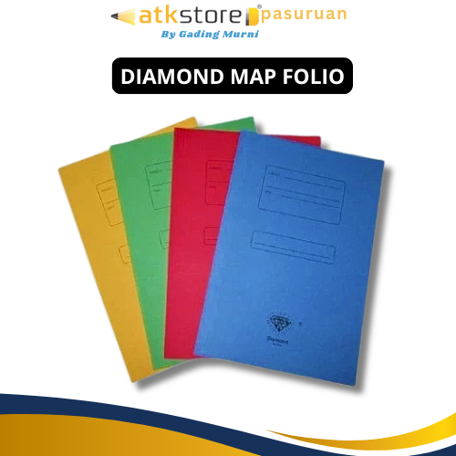 Jual DIAMOND MAP KUPING 8001 - Map Stofmap/Stopmap Kertas Folio Diamond ...