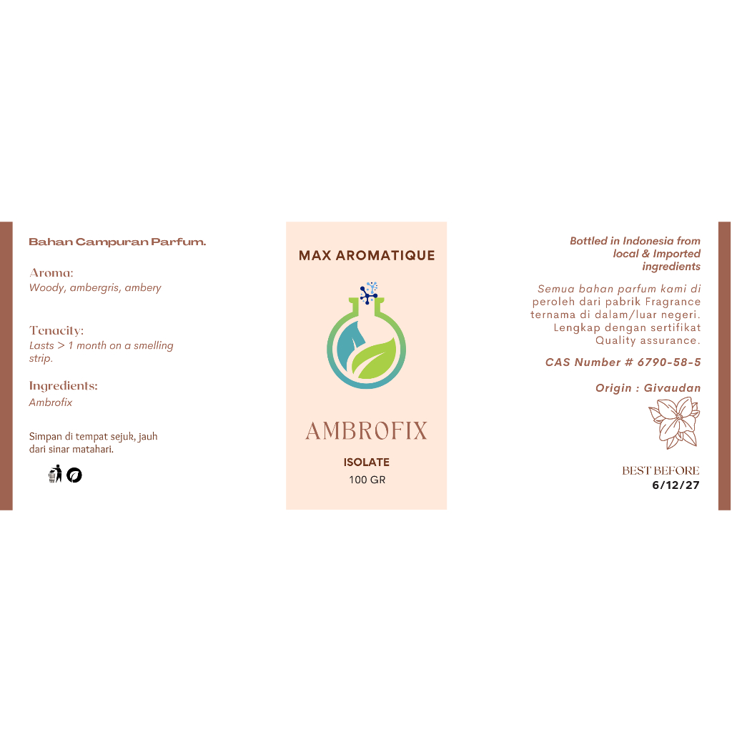 Jual Max Aromatique Original Ambrofix Crystals 100 GR Aromatic ...