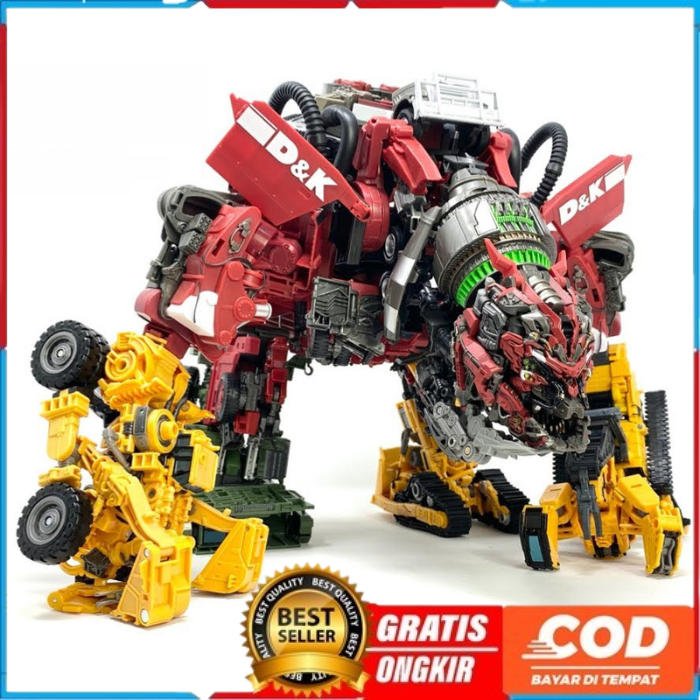 Jual Robot Transformers Deformation Devastator Overload Devil Crab ...
