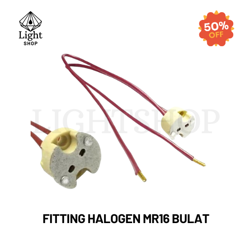 Jual FITTING LAMPU HALOGEN LAB MR16 BISA COD | Shopee Indonesia