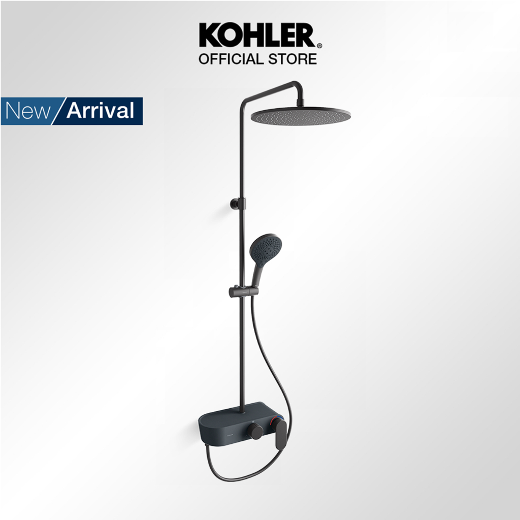Jual KOHLER Fluence Shower Set Tiang Shower Column 3-Way Rainduet ...