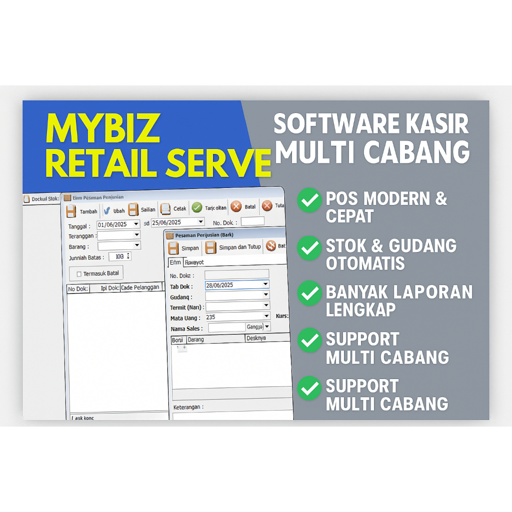 Jual MyBiz Retail Server – Aplikasi Manajemen Toko, Gudang & Penjualan ...