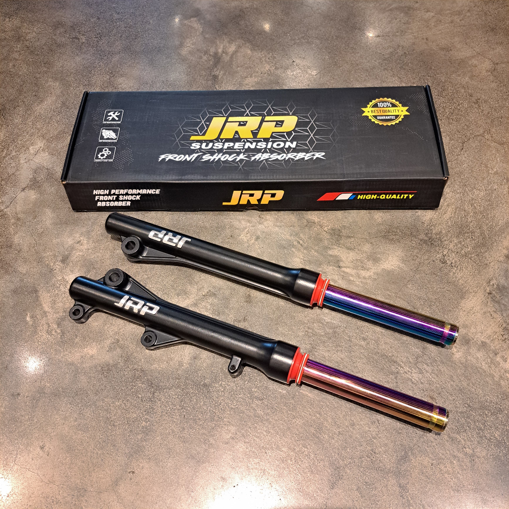 Jual SHOCK DEPAN JRP BEAT 001 002 HITAM SILVER AS GOLD AS BIRU HITAM ...