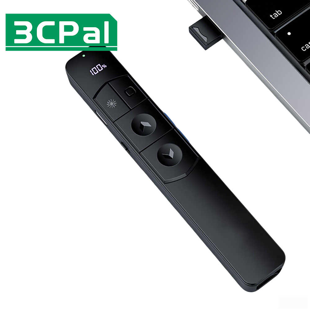 Jual 3CPal Pointer Presentasi Wireless 200M Kendali Jarak Jauh USB 2 ...