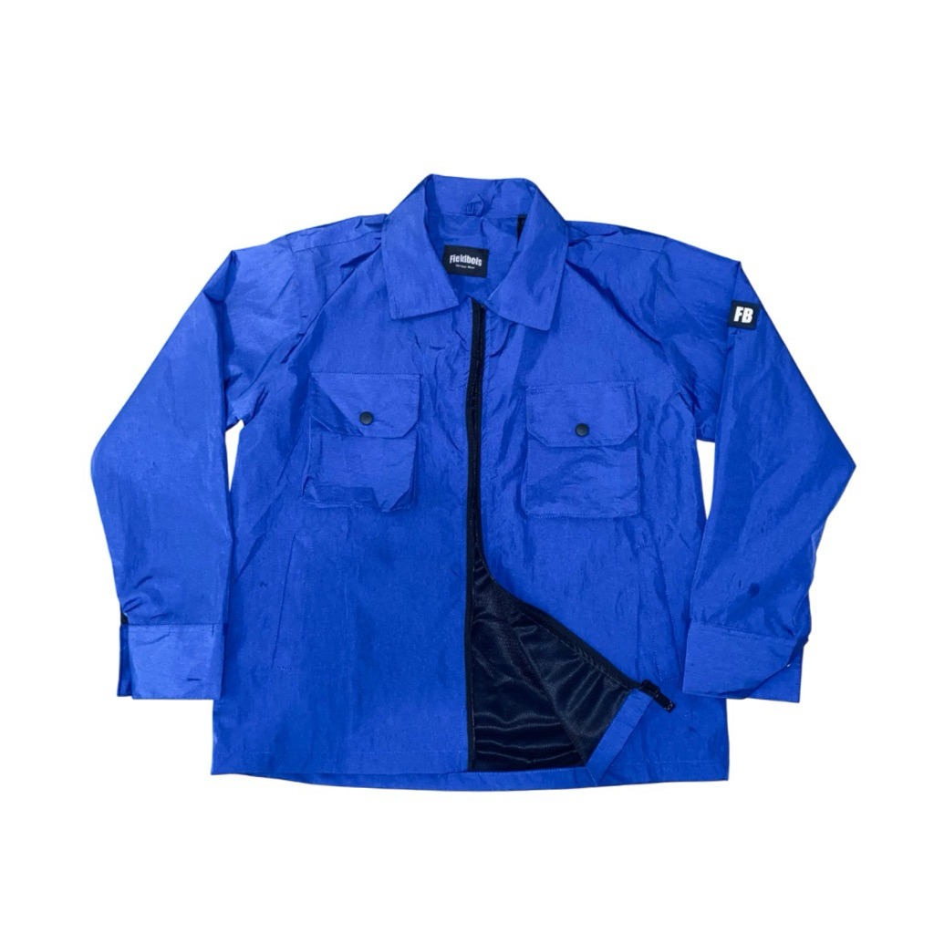 Jual Overshirt Jacket - Exclusive Series "Blue" | Shopee Indonesia