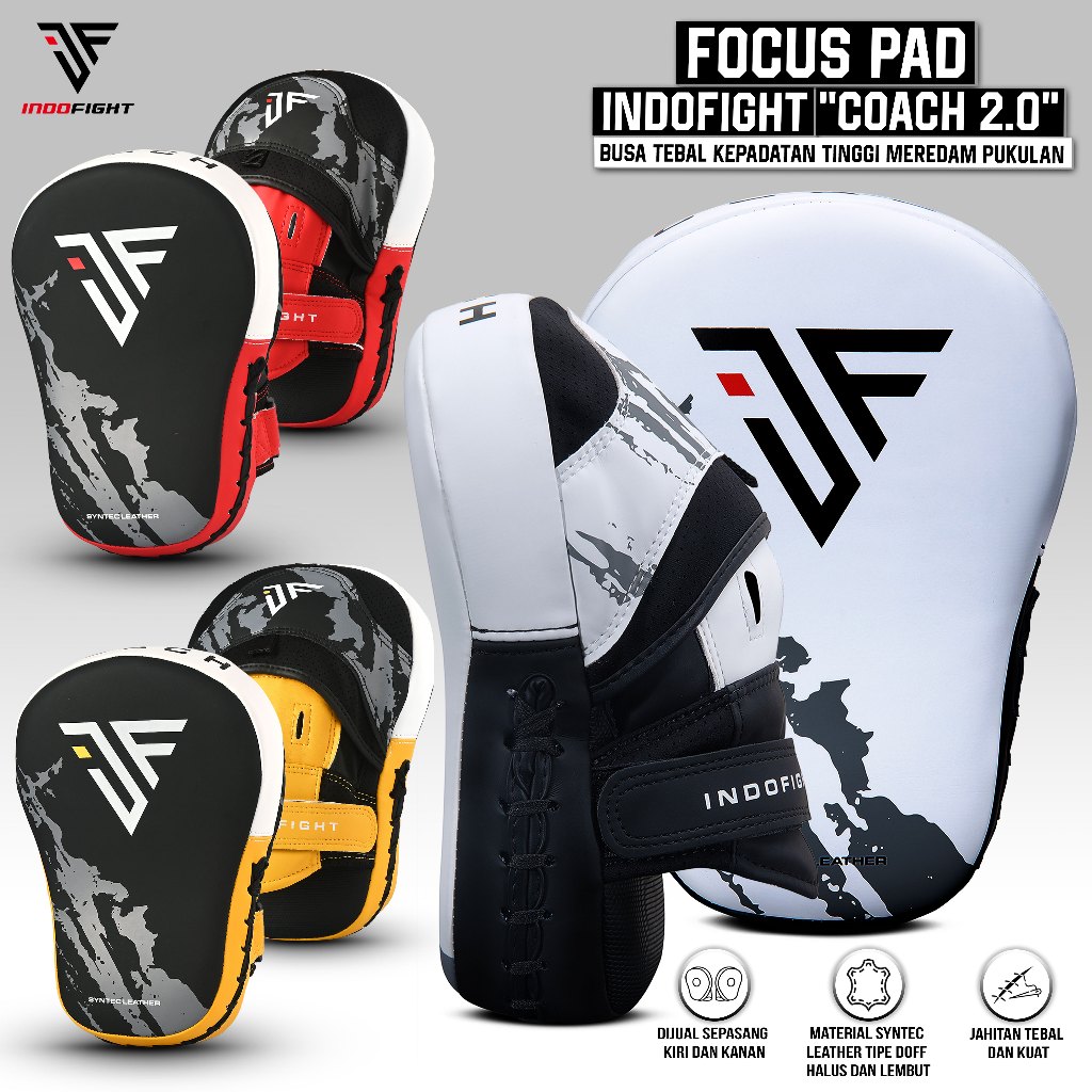 Jual Punching Pad Indofight Boxing Pad Tinju Focus Mitts Target Pad ...