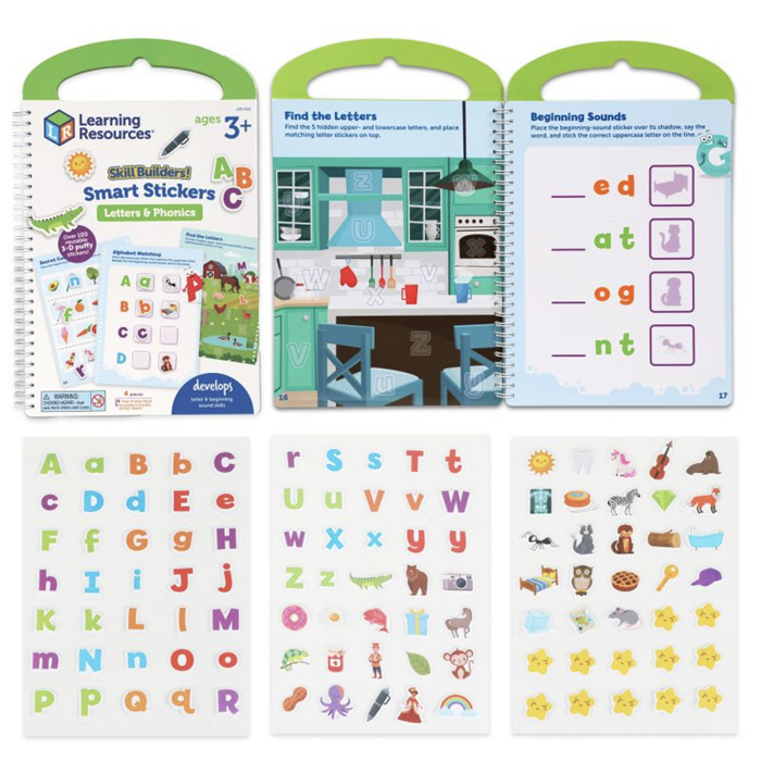 Jual Learning Resources Skill Builders! Smart Stickers Letters ...