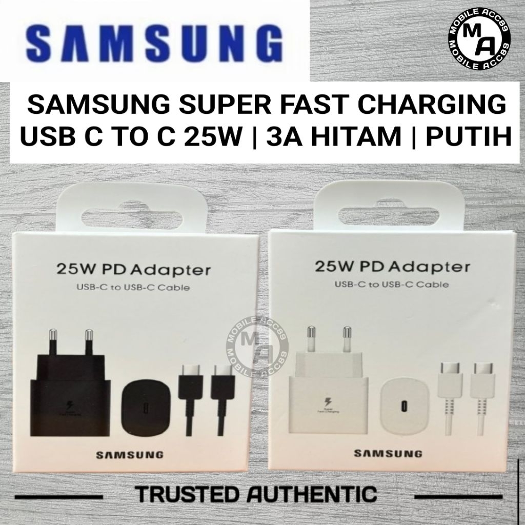 Jual Samsung 25W Super Fast Charging C To C Original Charger Samsung ...