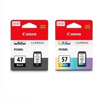 Jual Paket Tinta Canon PG 47 + CL 57 Colour Original | Shopee Indonesia