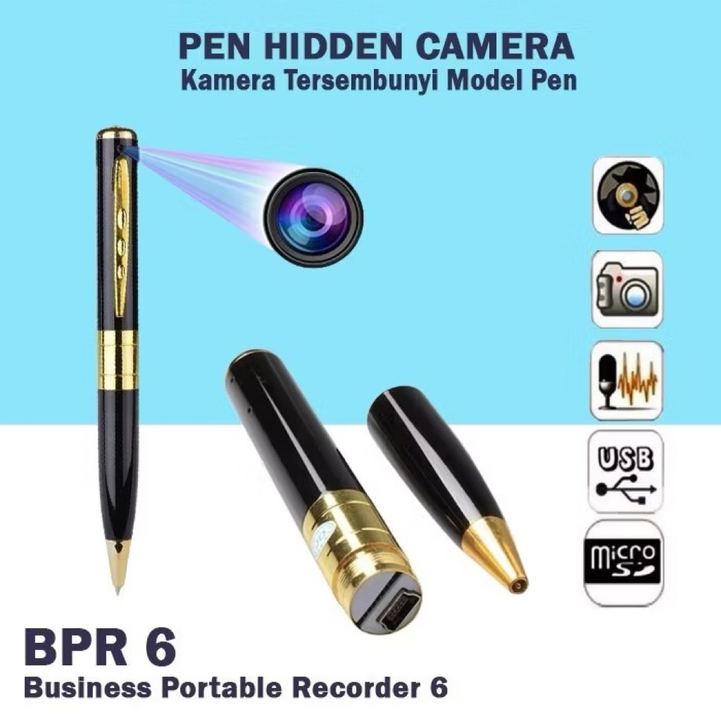 Jual Spy Camera Pen Kamera Tersembunyi Model Pulpen Hidden Camera ...