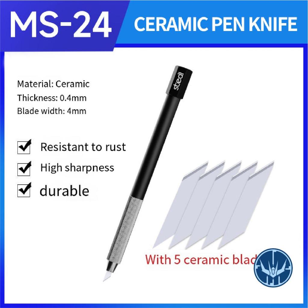 Jual STEDI Pen Knife Set With Ceramic Blades - Hobby Knife Model Kit ...