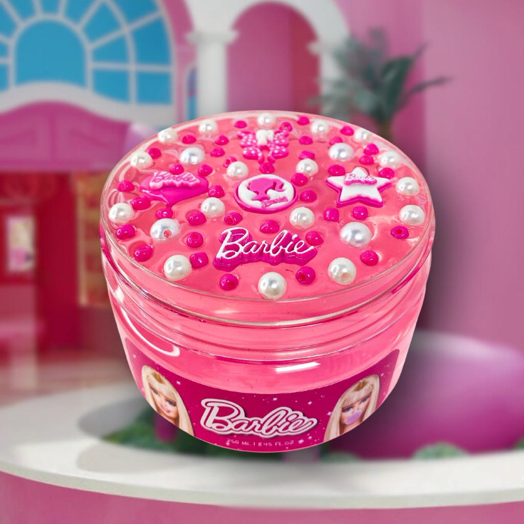 Jual Barbie Clear Pink Slime | SLIMEBLISS | Shopee Indonesia