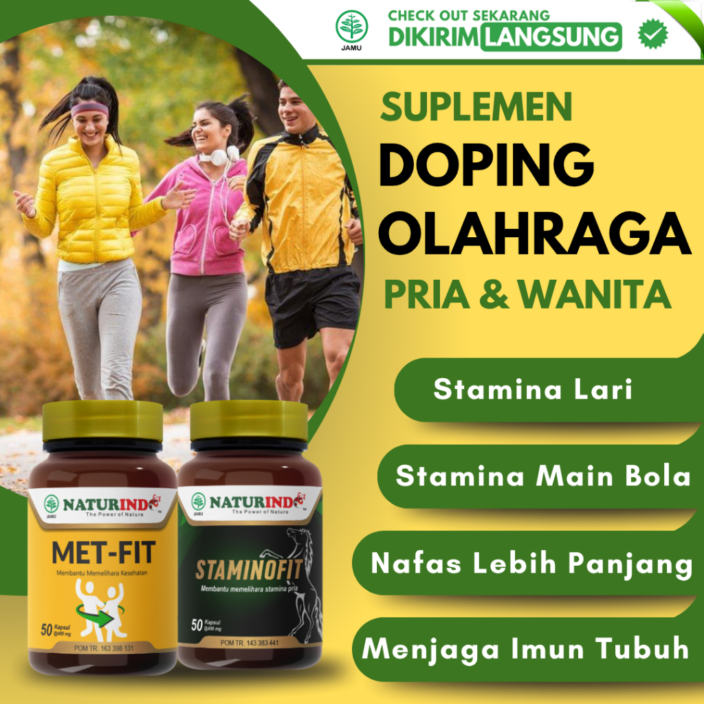 Jual Staminofit Doping Olahraga Pelari Marathon Suplemen Penambah ...