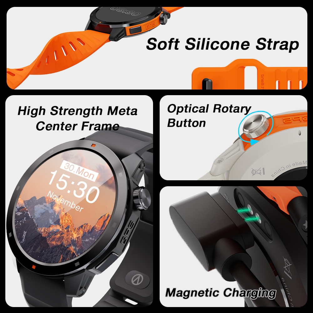 Jual Vior Aolon Navi R3 GPS Smartwatch Original Map Pace Amoled ...