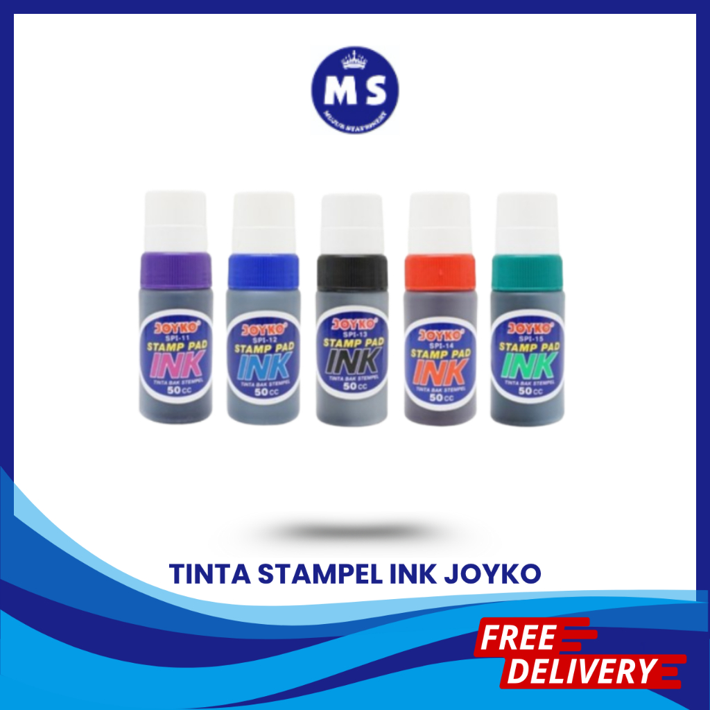 Jual REFIL TINTA STAMPEL INK/ISI TINTA STEMPEL JOYKO | Shopee Indonesia