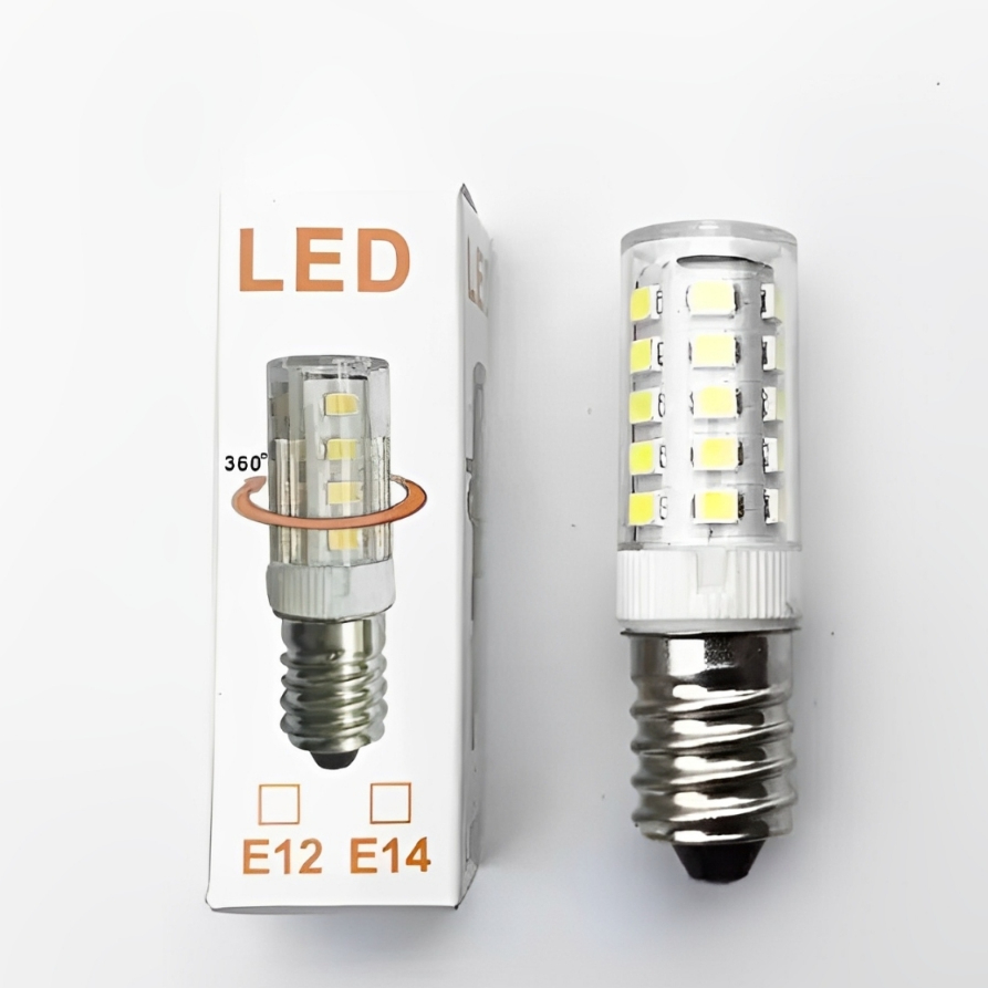 Jual LAMPU LED E14 LAMPU KULKAS CAHAYA PUTIH 6000K LED E14 LED KULKAS ...