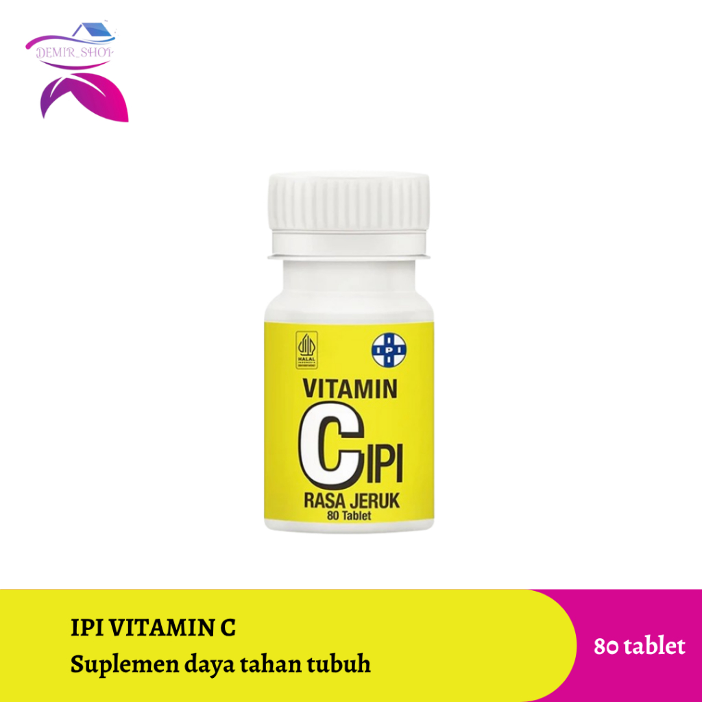 Jual IPI Vitamin C Rasa Jeruk 80 Tablet | Shopee Indonesia